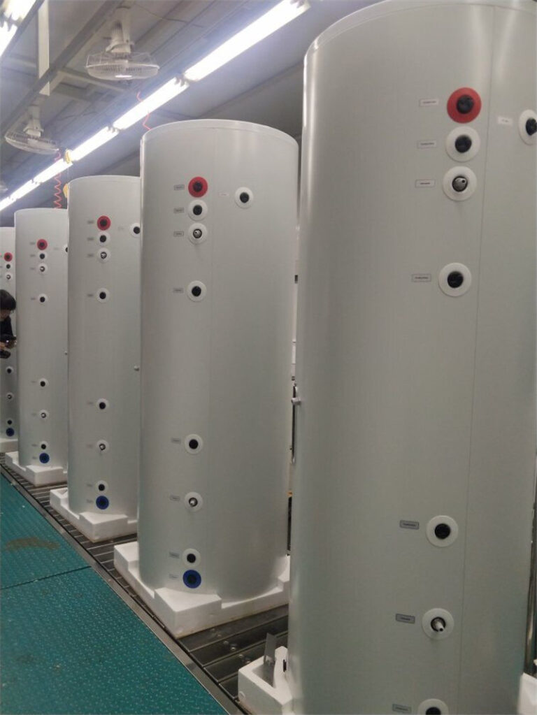 Dual Enamelled Coil Solar Tank - Gmwaterheater.com