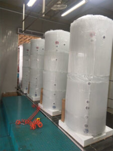 Dual Enamelled Coil Solar Tank - Gmwaterheater.com